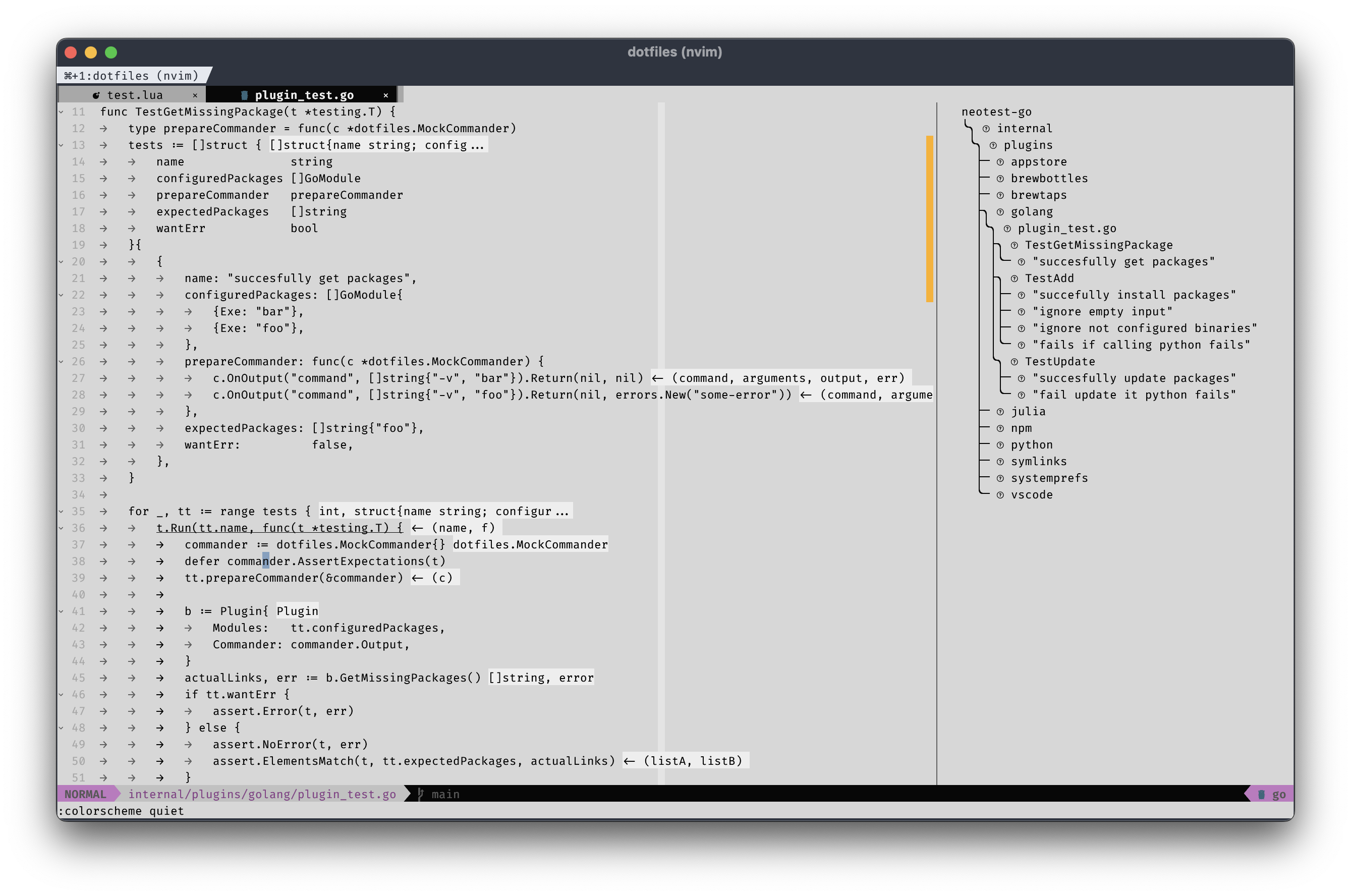 Feature Request Provide Standard Defaults For Highlight Groups · Issue 310 · Nvim Neotest