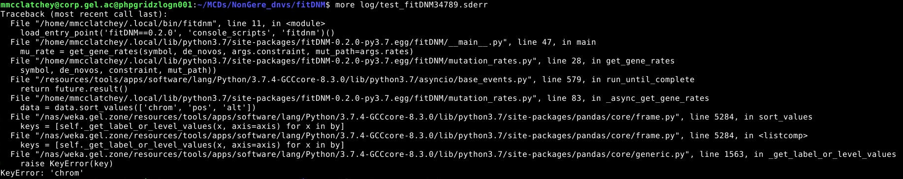 Typeerror Takes 2 Positional Arguments But 3 Were Given · Issue 2 · Jeremymcrae Fitdnm · Github