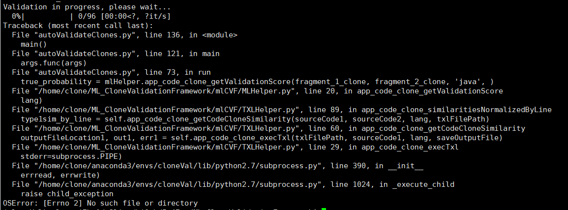 building errors · Issue #13 · pseudoPixels/ML_CloneValidationFramework · GitHub