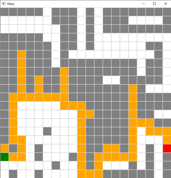 GitHub - Antyk45/maze-solving: This program creates a sample maze and ...