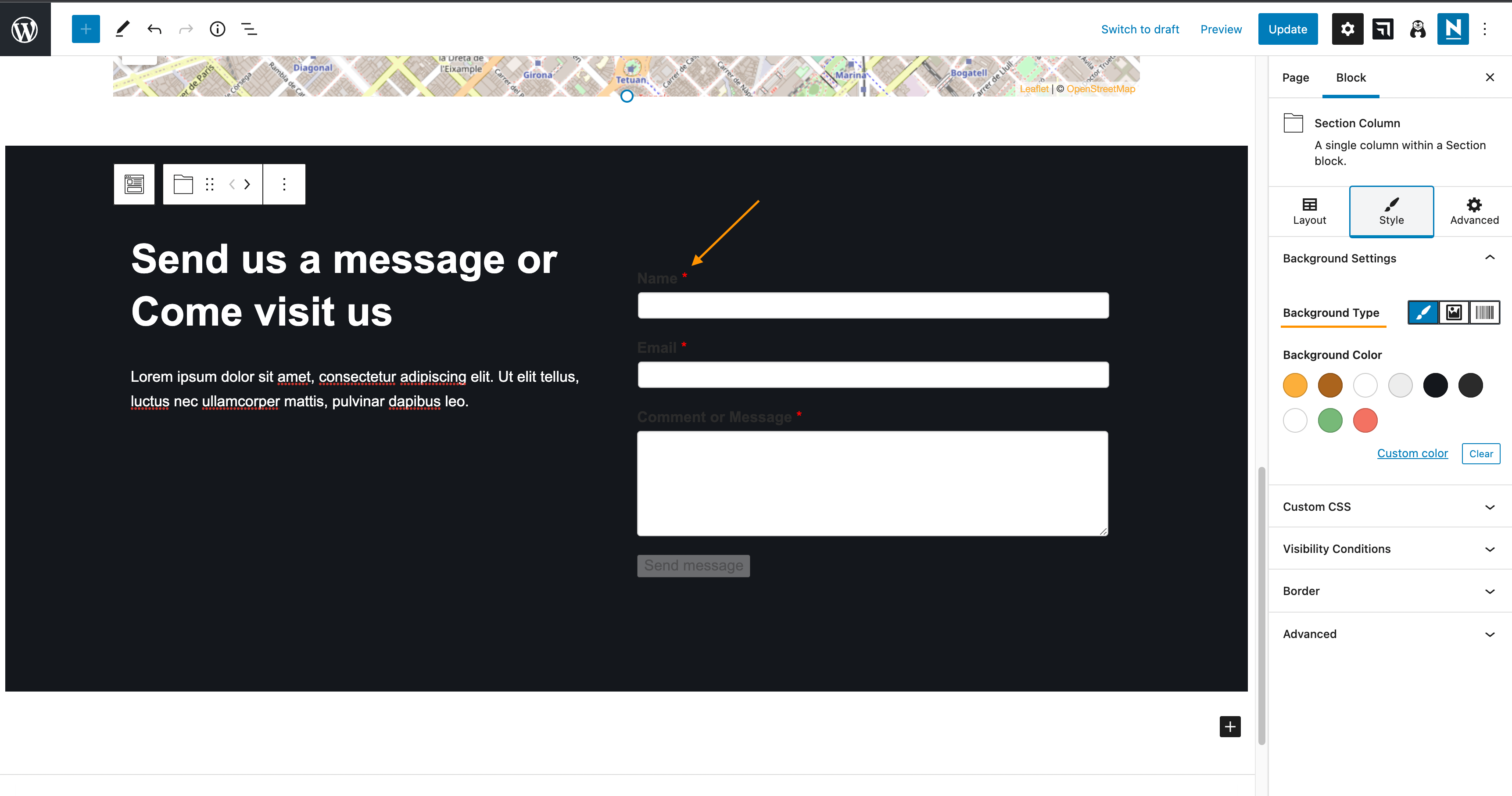 Add Text color controls for Columns · Issue #694 · Codeinwp/otter-blocks · GitHub