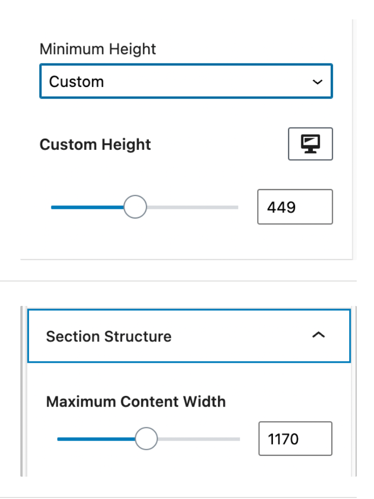 Section - enhancements · Issue #803 · Codeinwp/otter-blocks · GitHub