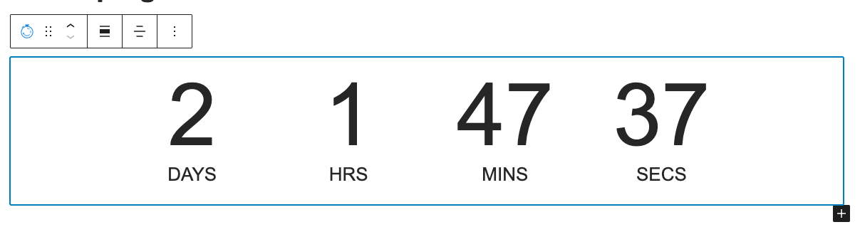 Countdown - enhancements · Issue #825 · Codeinwp/otter-blocks · GitHub