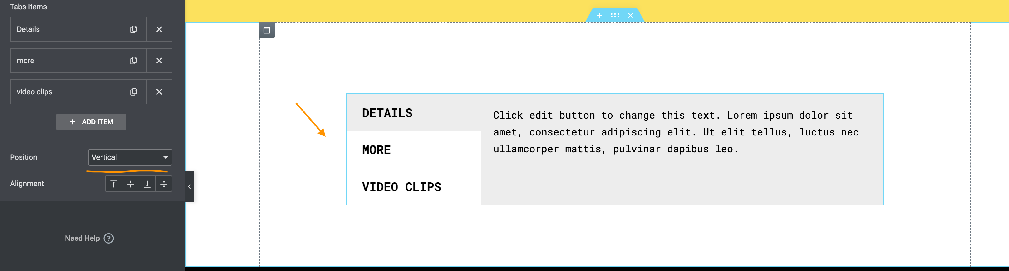 Tabs - Enhancements · Issue #795 · Codeinwp/otter-blocks · GitHub