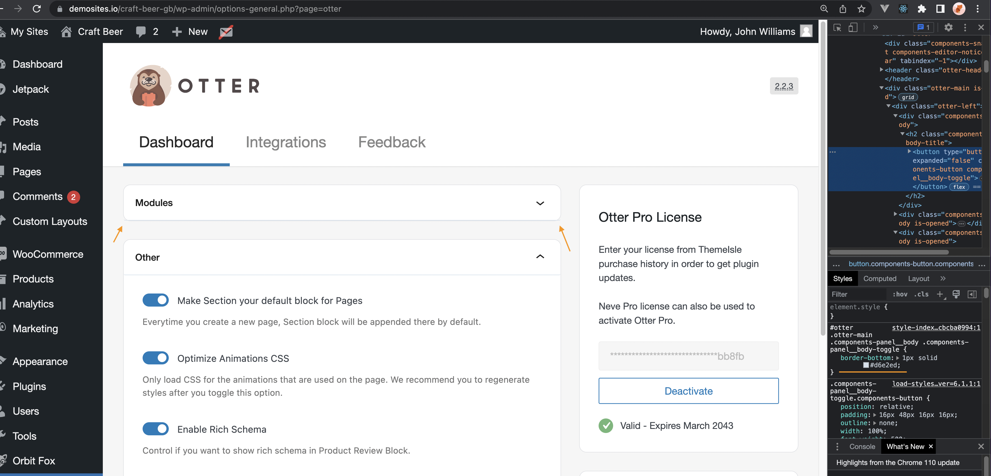 Remove the Bottom border when the Panel is closed · Issue #1541 · Codeinwp/otter-blocks · GitHub