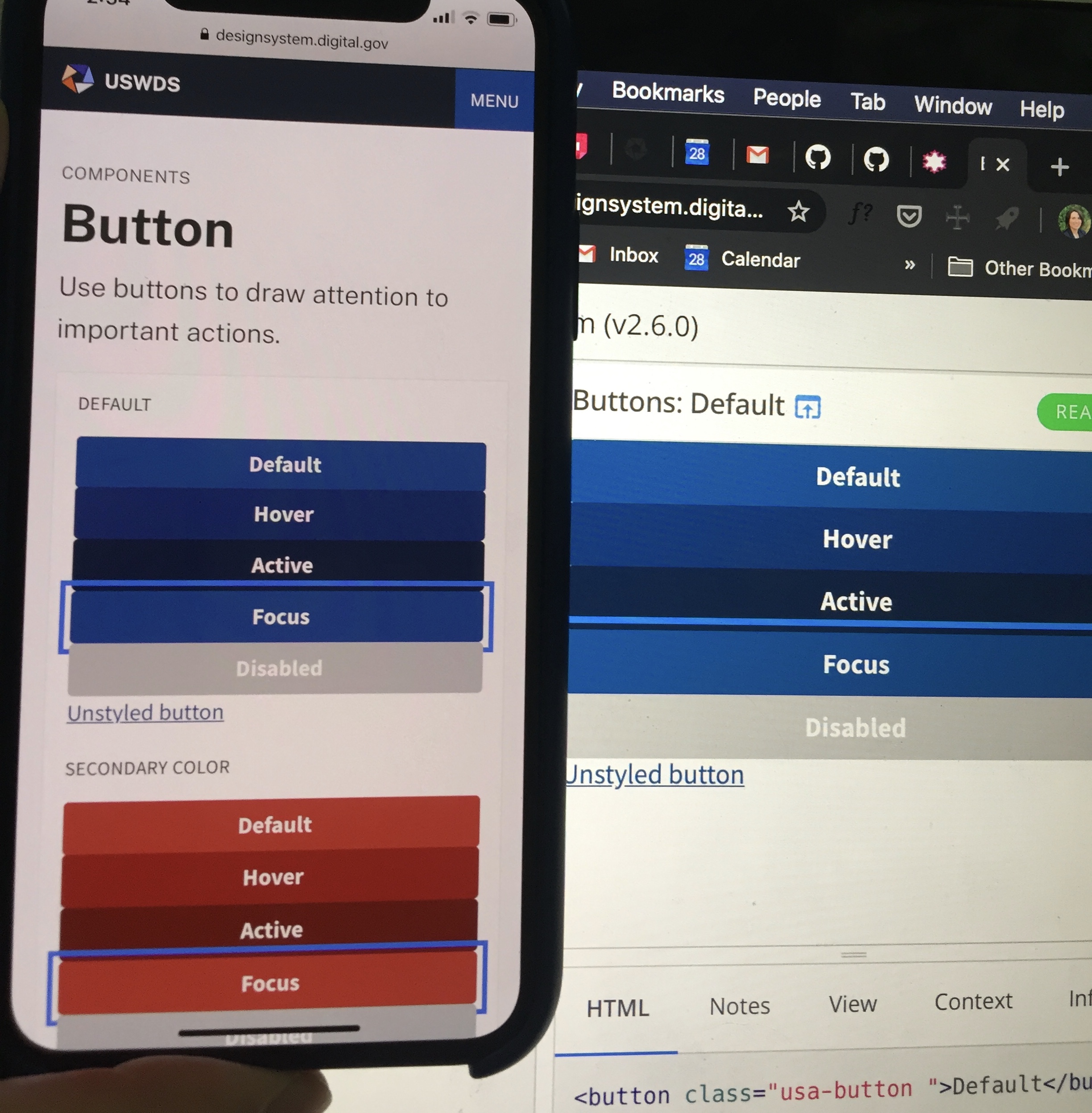 Add tap target size guidance to button component · Issue #3207 · uswds ...