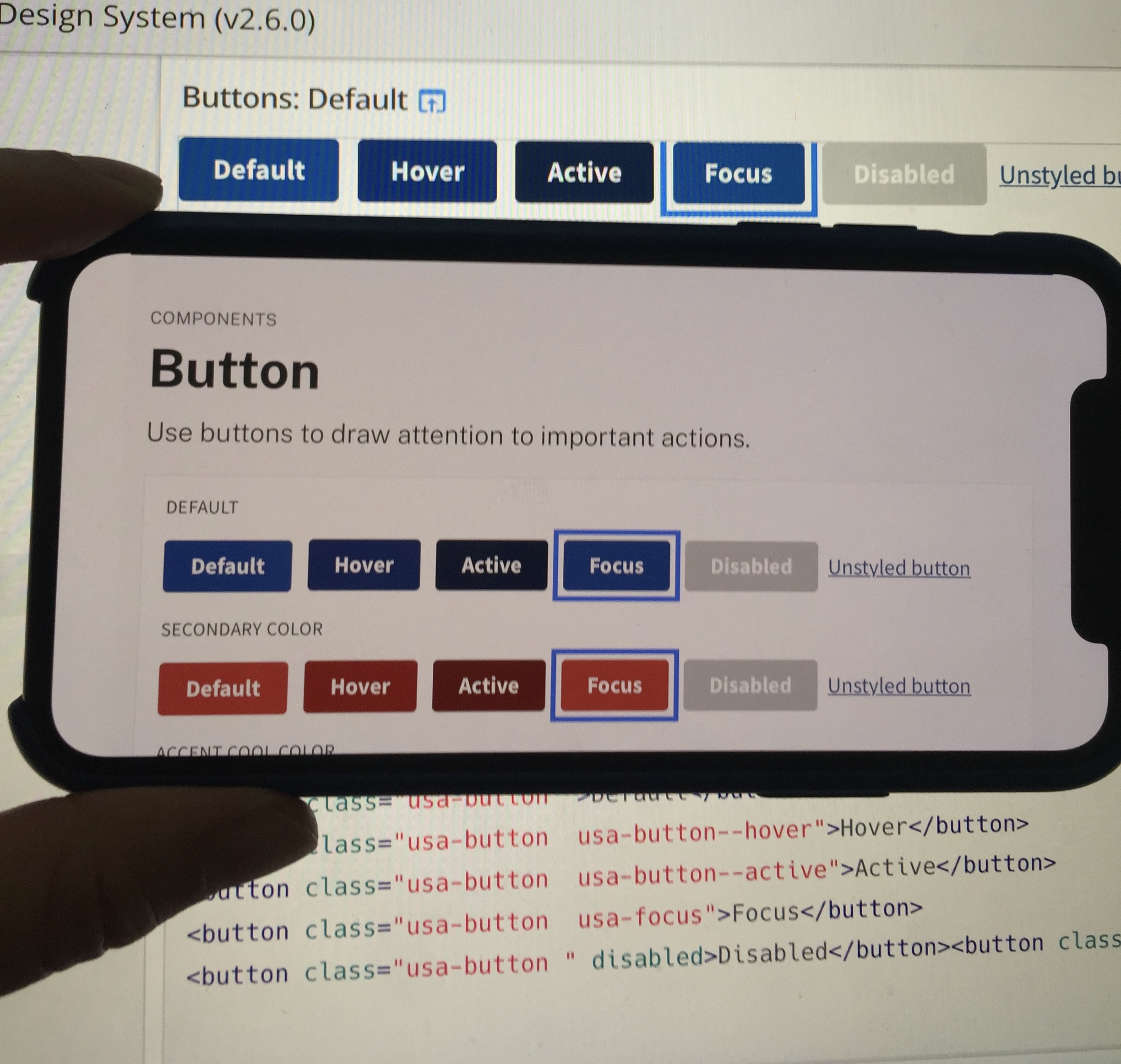 Add tap target size guidance to button component · Issue #3207 · uswds ...