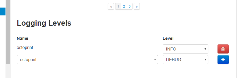 Logging option not saving · Issue #2628 · OctoPrint/OctoPrint · GitHub