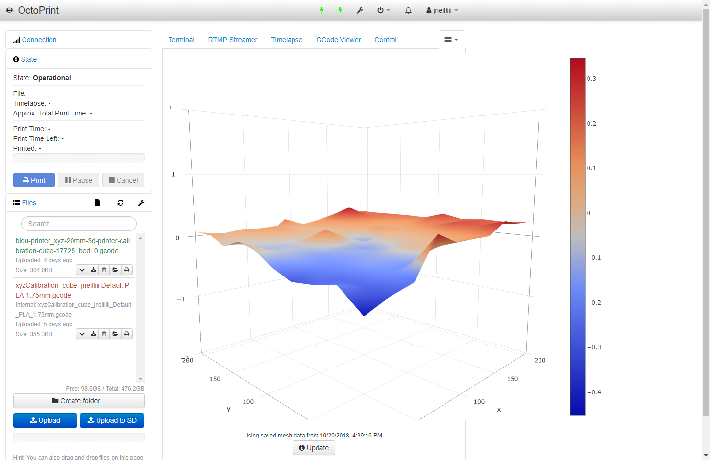 Configurable plot height for the Bed visualizer plot area · Issue #93 ...