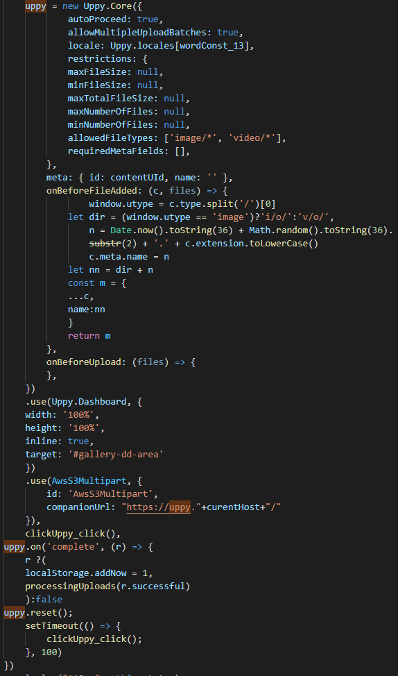 Error: Non 2xx · Issue #3657 · transloadit/uppy · GitHub