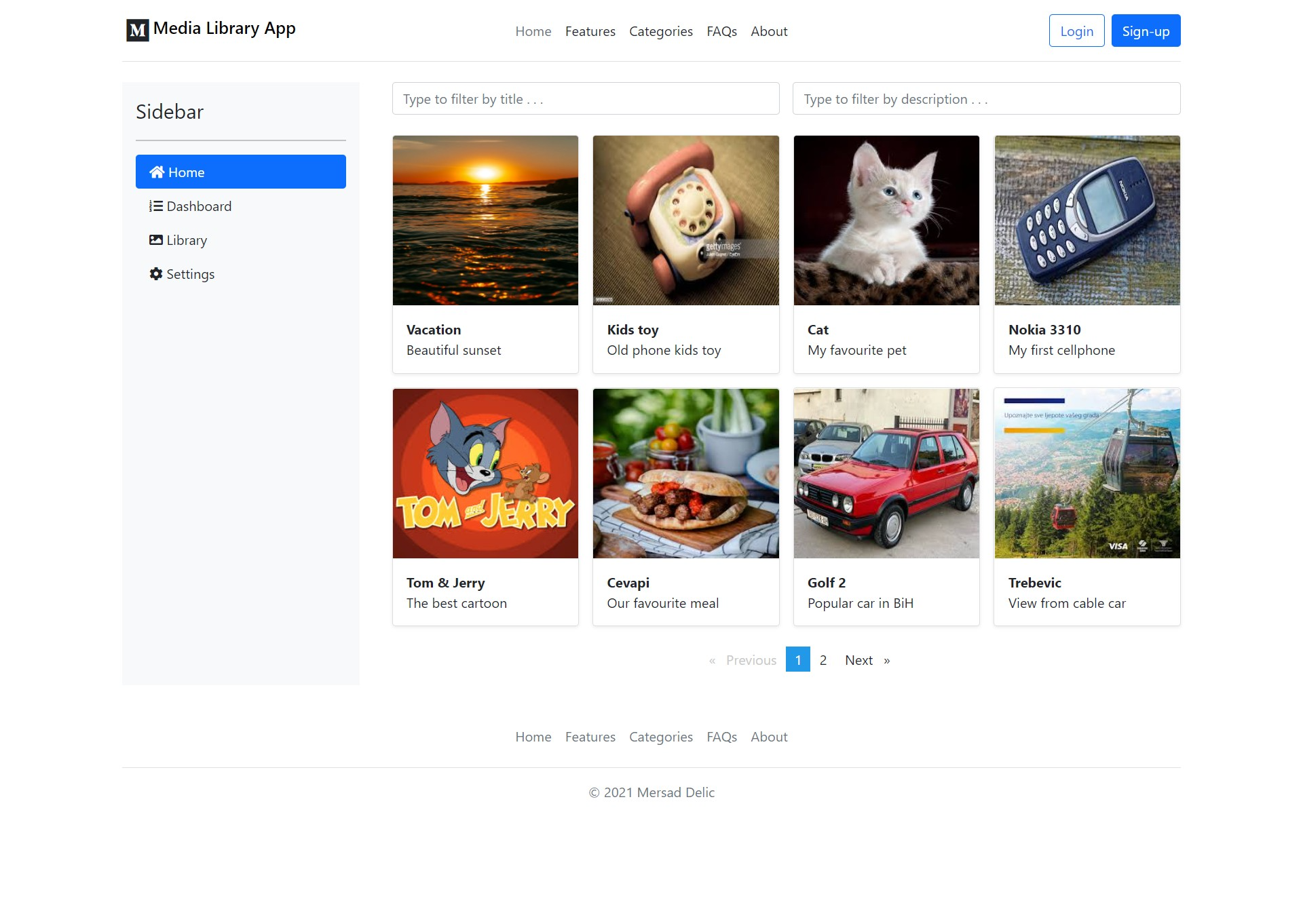 Github Mersaddelic Media Library