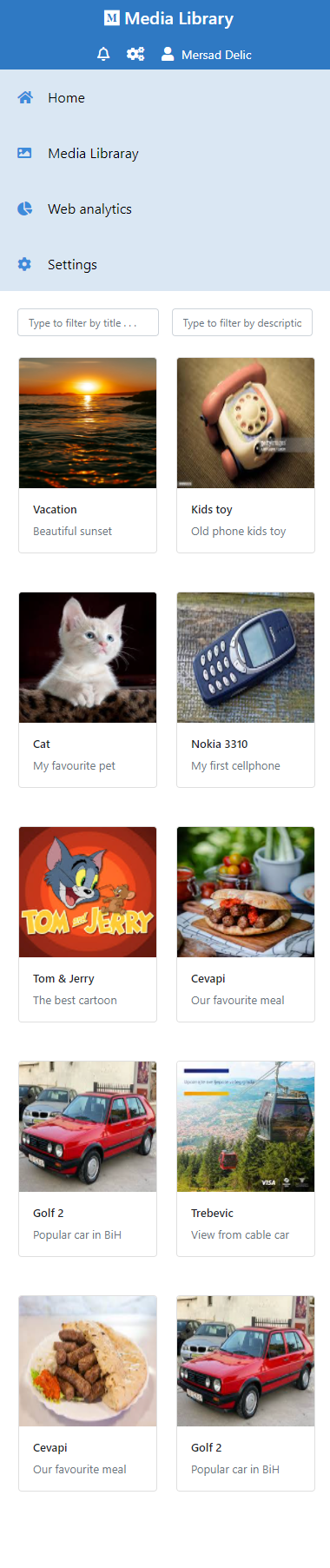 Github Mersaddelic Media Library