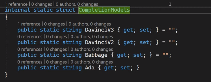 Data Create `struct` For Model Name · Issue 60 · Hassanhabib Standard Ai Openai · Github