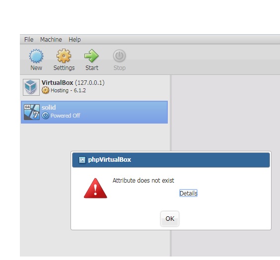 I can't access to setting on my first Virtual machine · Issue #233 · phpvirtualbox/phpvirtualbox ...