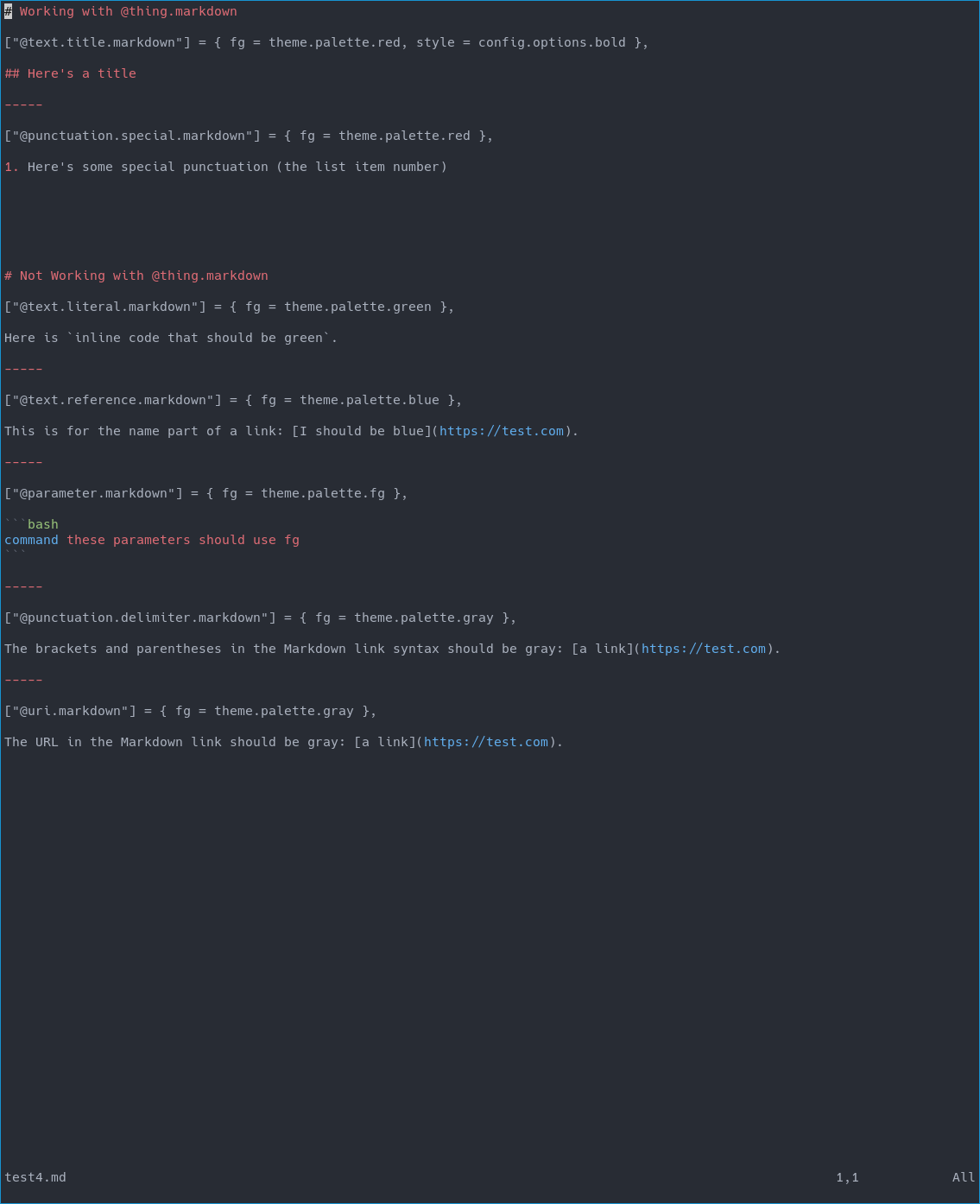 [Bug]: only some filetype @thing.filetype highlights working · Issue #101 · olimorris/onedarkpro ...