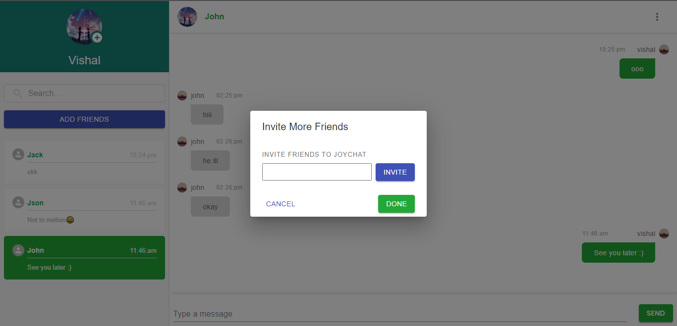 GitHub - VishalSingh4310/joychat--Chat-Web-App