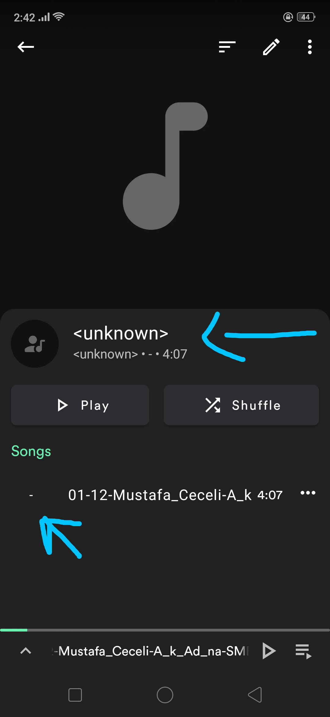 Retro App does not show any information about songs that are in WAV format. · Issue #557 ...