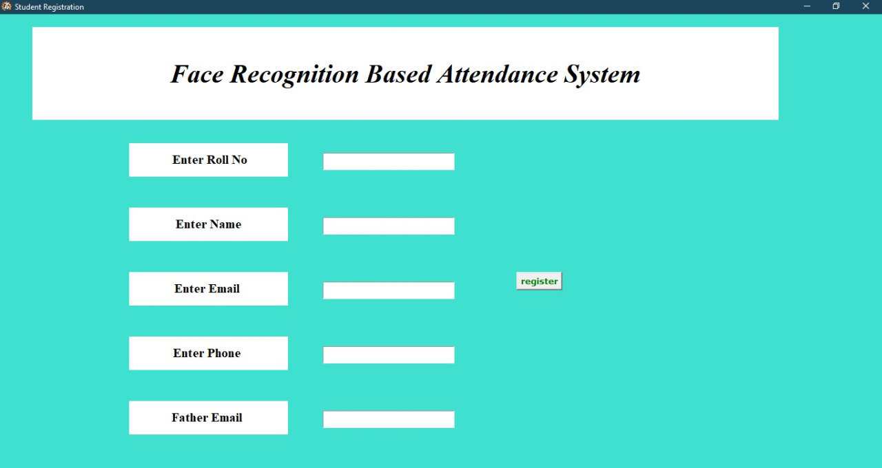 GitHub - kalkaprasad/FACE-RECOGNITION-BASED-ATTENDANCE-SYSTEM: The ...