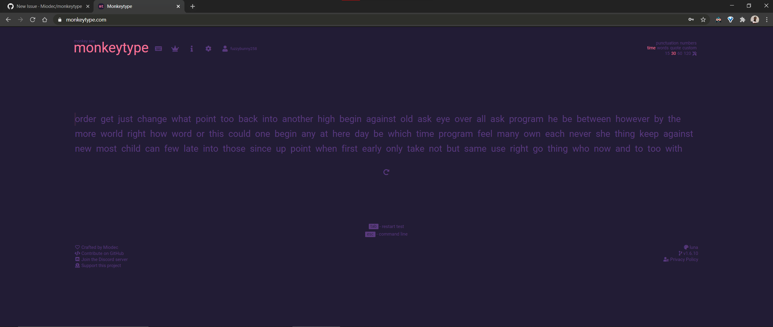 Ads not visible · Issue #796 · monkeytypegame/monkeytype · GitHub