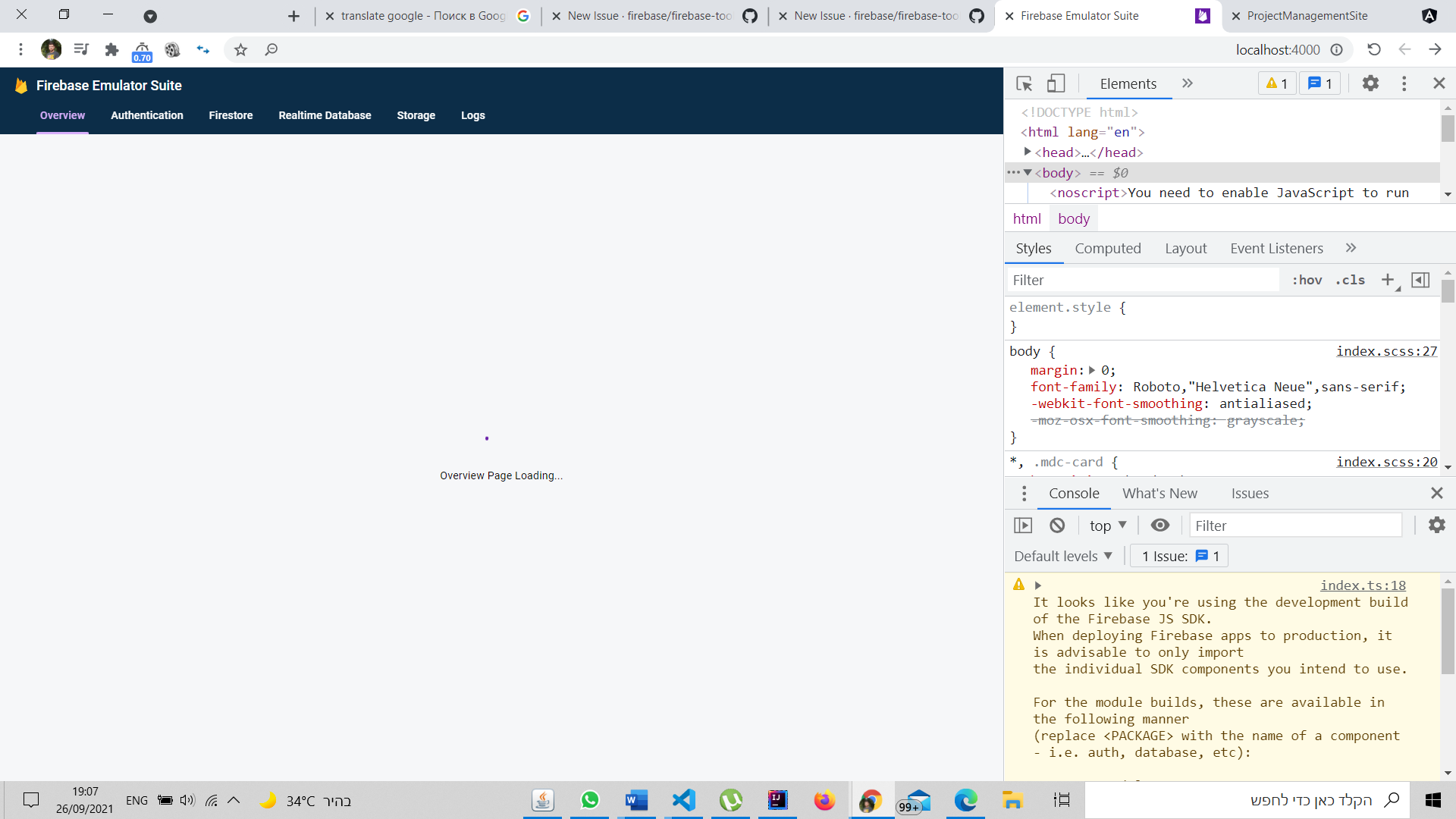 The emulator-ui loading infinitely · Issue #650 · firebase/firebase-tools-ui · GitHub