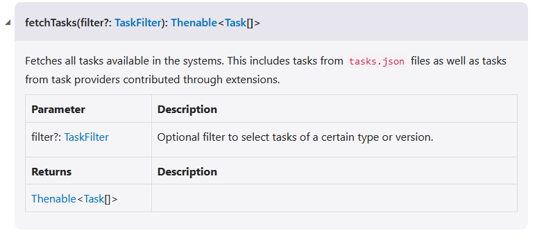 Trigger "onTaskType:*" event on all task providers · Issue #50 · actboy168/vscode-tasks · GitHub