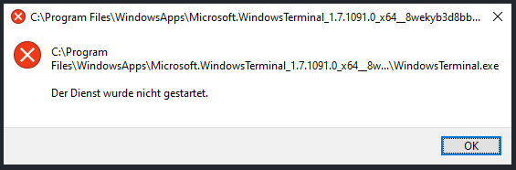 Terminal version 1.8.* or 1.7.1033.0 installed from `scoop` or running ...