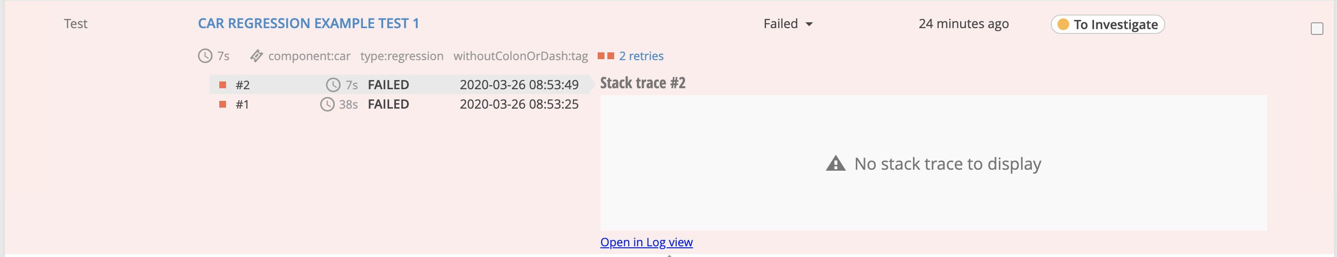 StackTrace quicklook in case of reruns shows nothing[v5] · Issue #881 · reportportal ...