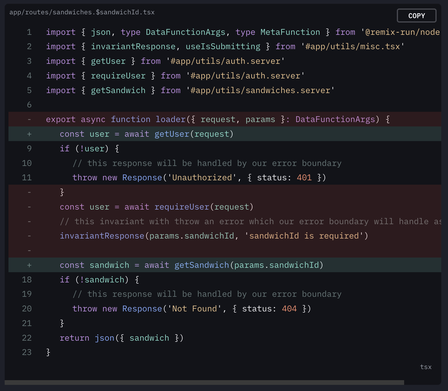 07-02 Not sure what this code block is trying to illustrate · Issue #62 · epicweb-dev/full-stack ...