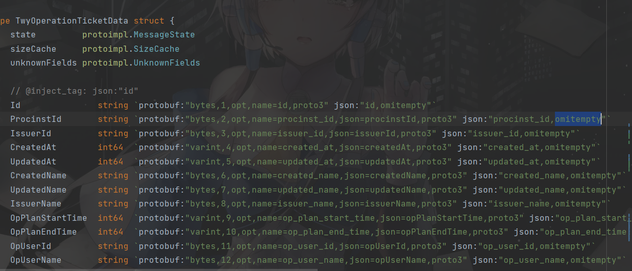 questions on proto json tag with omitempty · Issue #1792 · zeromicro/go-zero · GitHub