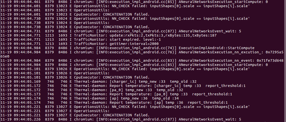 [NNAPI] Inception v3/v4(TFLite) quantized models don't work on NNAPI · Issue #798 · intel/webml ...
