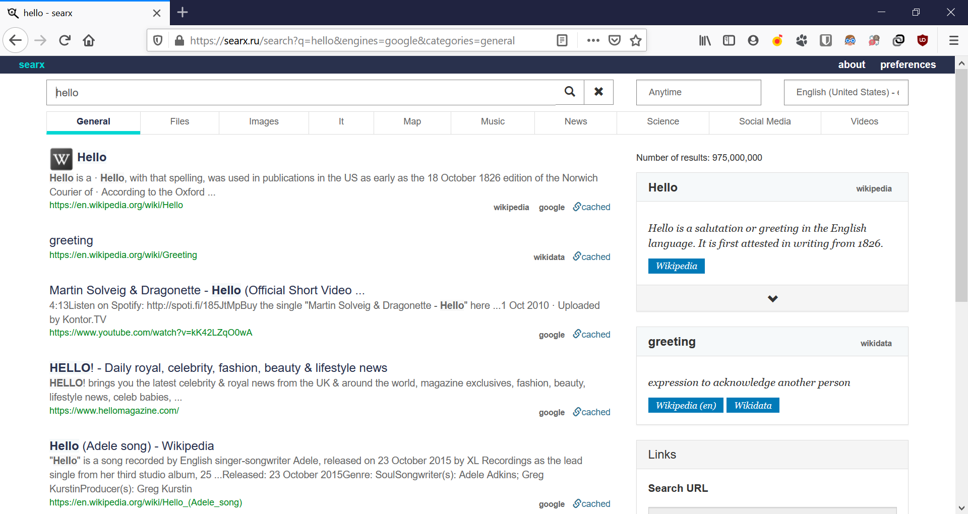 Engines Search API parameters does not work · searx searx · Discussion #2770 · GitHub