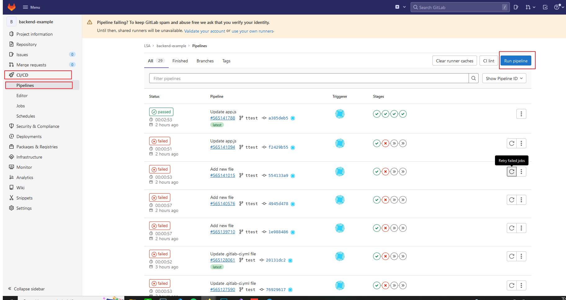 GitHub - NCNU-OpenSource/fast-CICD-pipline-with-gitlab: fast CICD pipline and example with gitlab