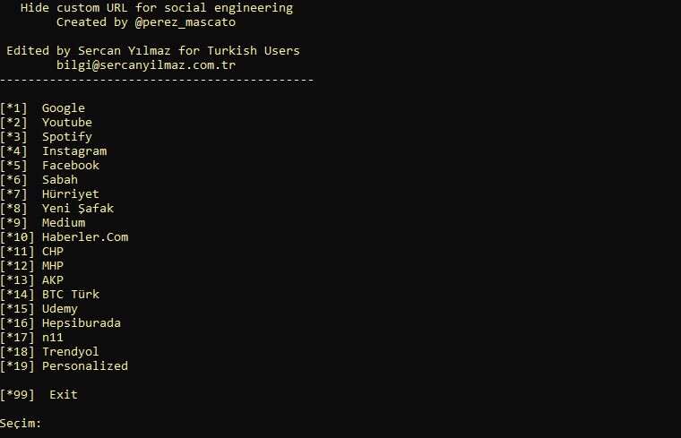 GitHub - sercanyilmaz84/HiddenURL: Hide your evil url for social ...