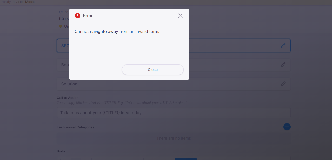 🐛Tina CMS - Error when create new page using Tina Editor · Issue #491 · SSWConsulting/SSW ...