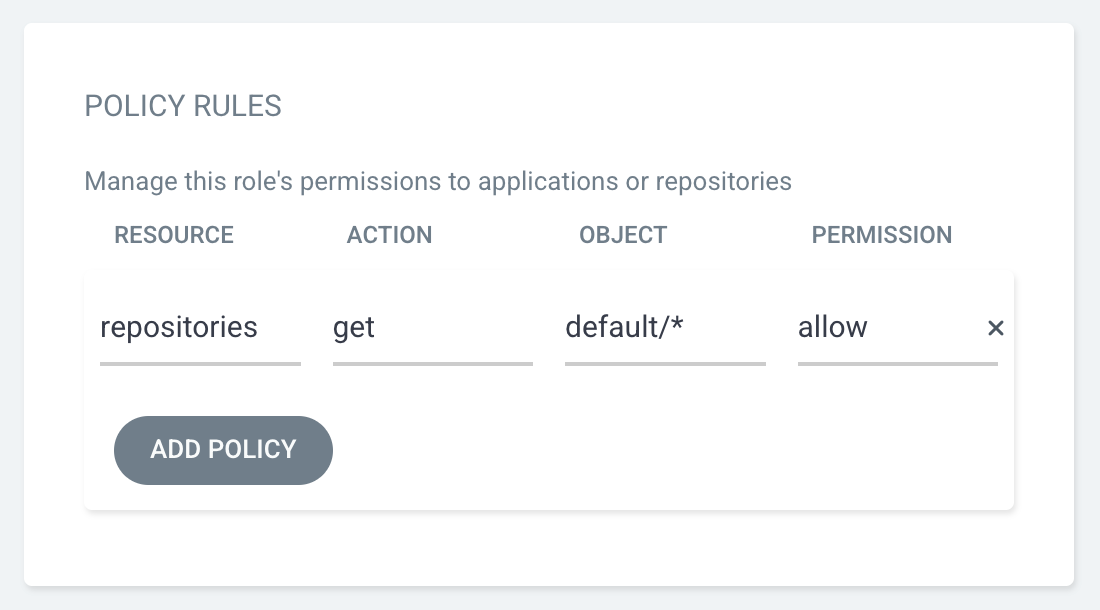 UI: Support setting rbac for repository under project · Issue #12852 · argoproj/argo-cd · GitHub