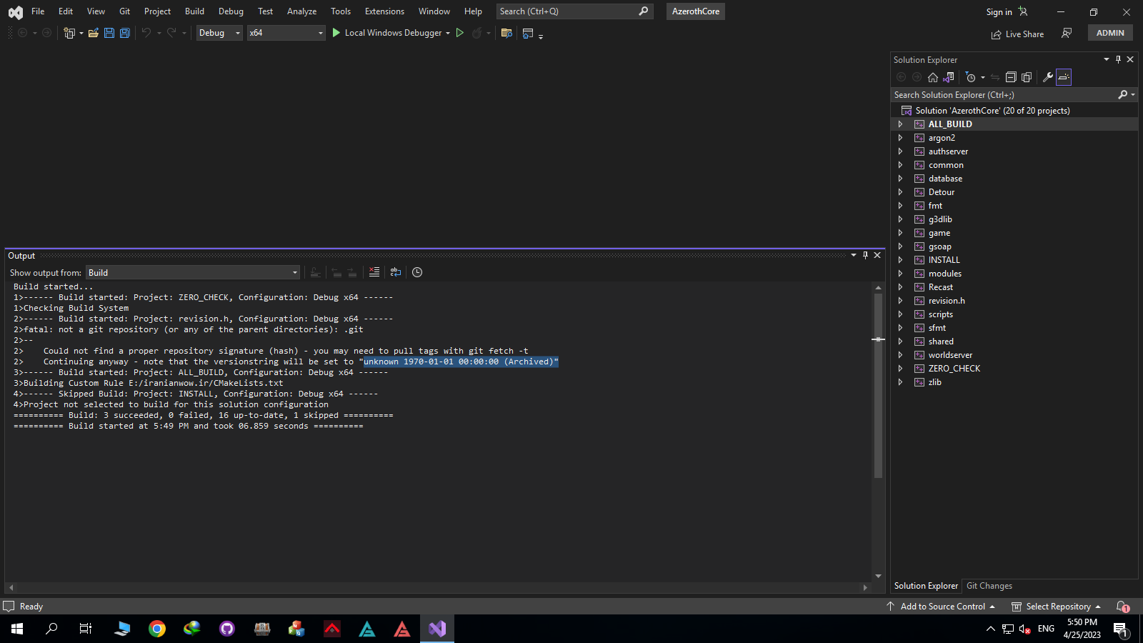 Database installation problem in the new update · Issue #16082 · azerothcore/azerothcore-wotlk ...