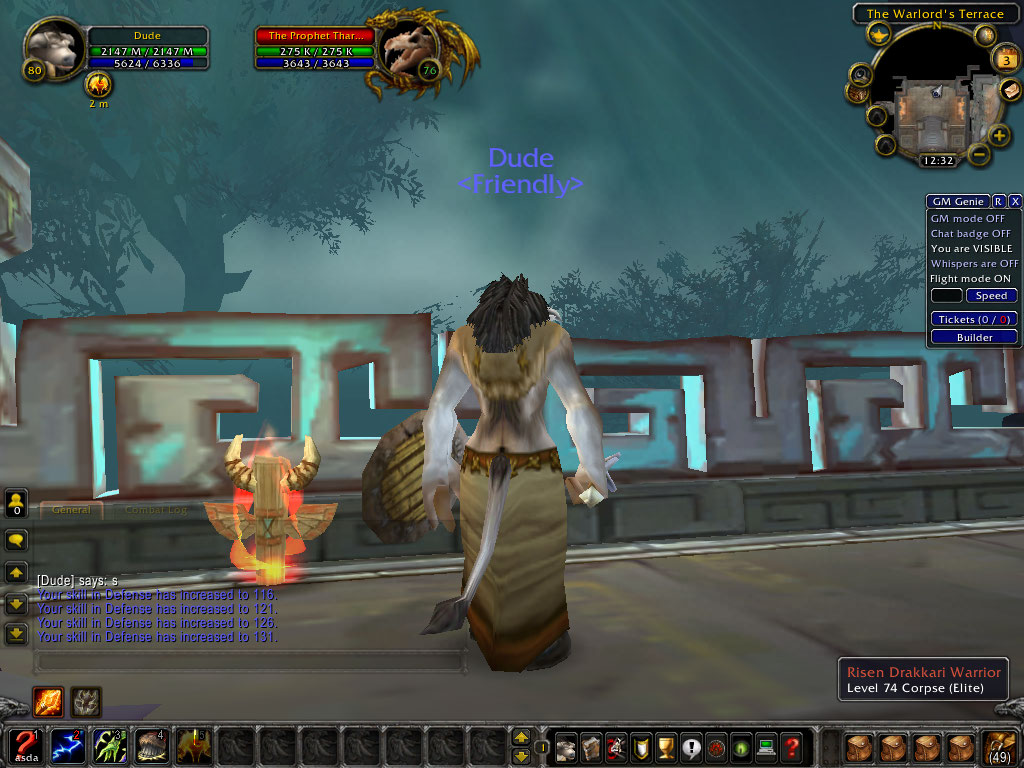 "The Prophet Tharon'ja" in Drak'Tharon Keep can be pulled down too ...