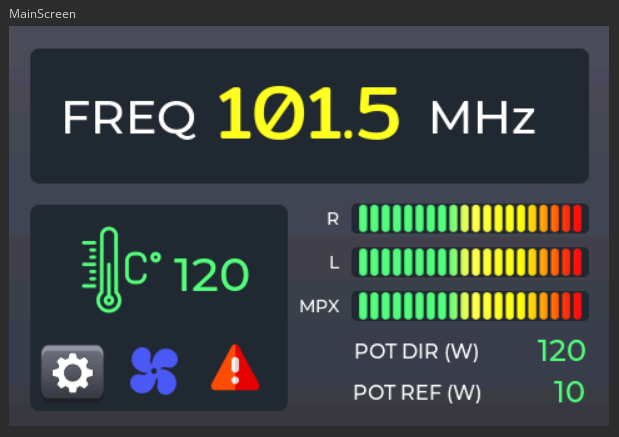 GitHub - jaimevillegas/PLL-FM-LVGL: PLL FM Stereo with LittleVGL Library