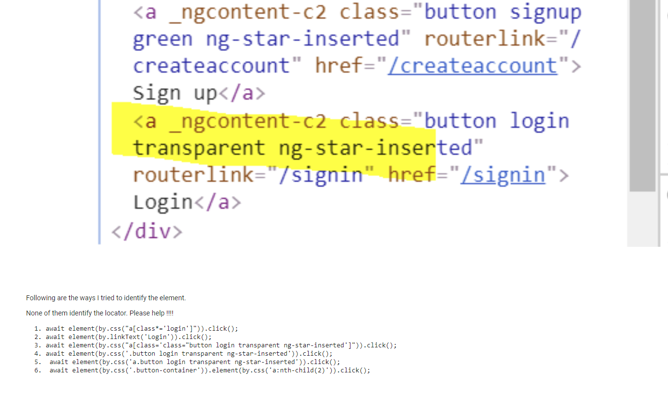 Cannot Locate Element Marked With Ngcontent · Issue 16754 · Microsoftplaywright · Github