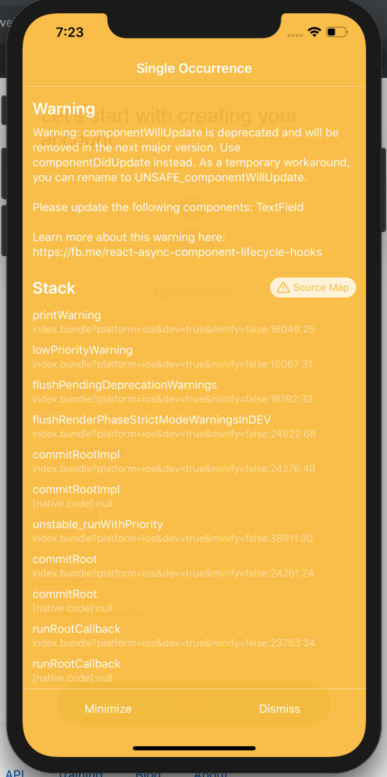 Warnings about componentWillUpdate, componentWillReceiveProps · Issue ...