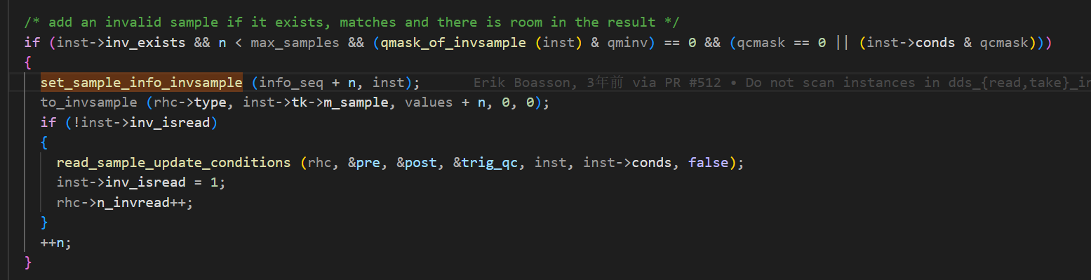 The sample of take has been changed which is assigned by me · Issue #1459 · eclipse-cyclonedds ...