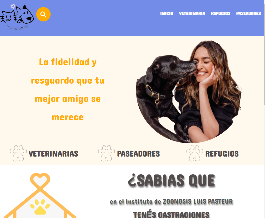 GitHub - LauraCalzadilla/Proyecto-Vet