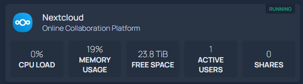 [Feature Request] Widget for Nextcloud · Issue #257 · gethomepage/homepage · GitHub