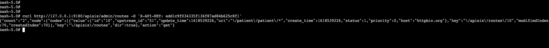 bug: the route which was create by dashboard is invalid · Issue #4063 · apache/apisix · GitHub