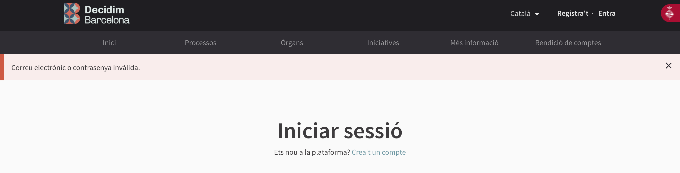 Invalid error message on catalan (invalid email or password error) · Issue #3228 · decidim ...