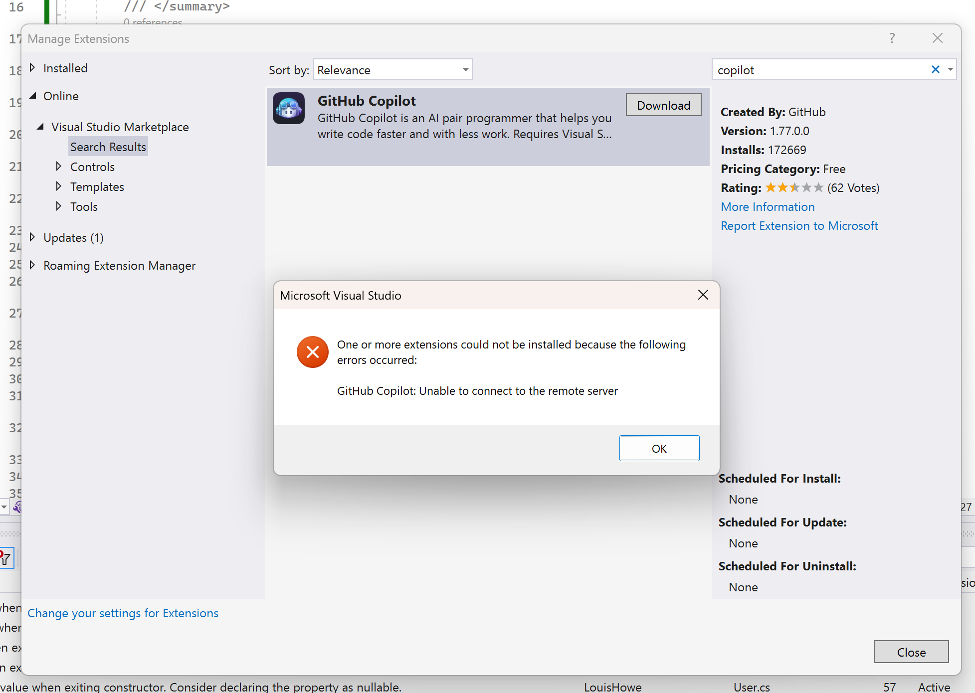 How can I install Copilot on my laptop (on VisualStudio)? · community ...