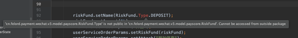 支付分RiskFund下枚举无法使用 · Issue #2 · dromara/payment-spring-boot · GitHub