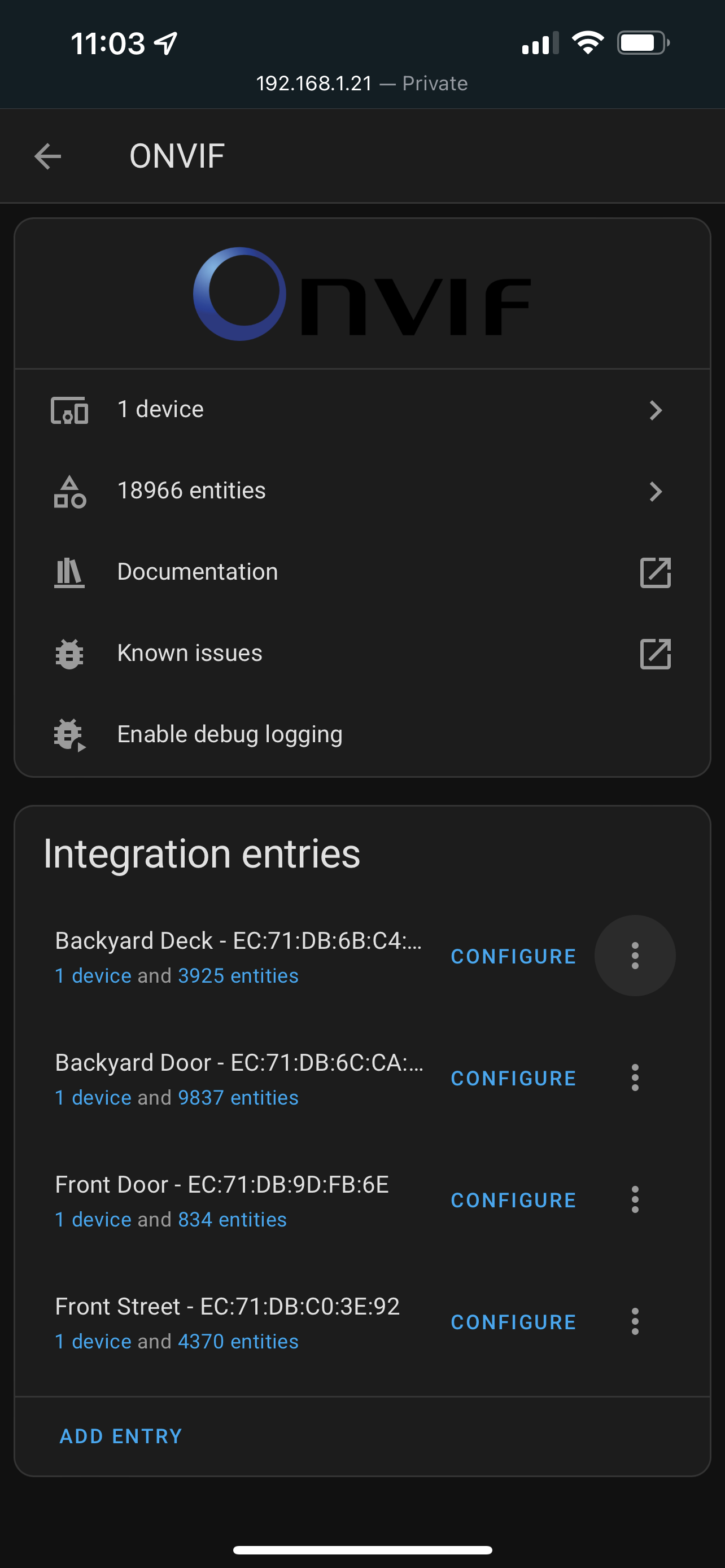 [2023.10.0b0] ONVIF integration creating endless entities · Issue #101033 · home-assistant/core ...