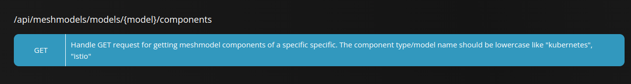 [Docs] Typo issue in meshery Rest API · Issue #7625 · meshery/meshery · GitHub