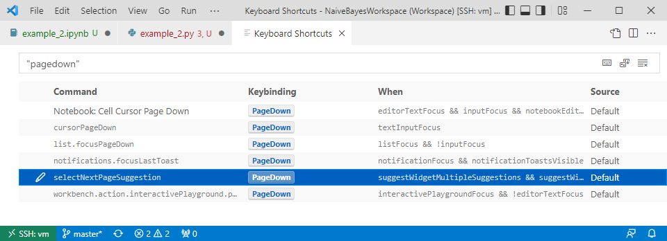 Scrolling suggestion docstrings with PgUp/PgDn does not work when only one suggestion · Issue ...
